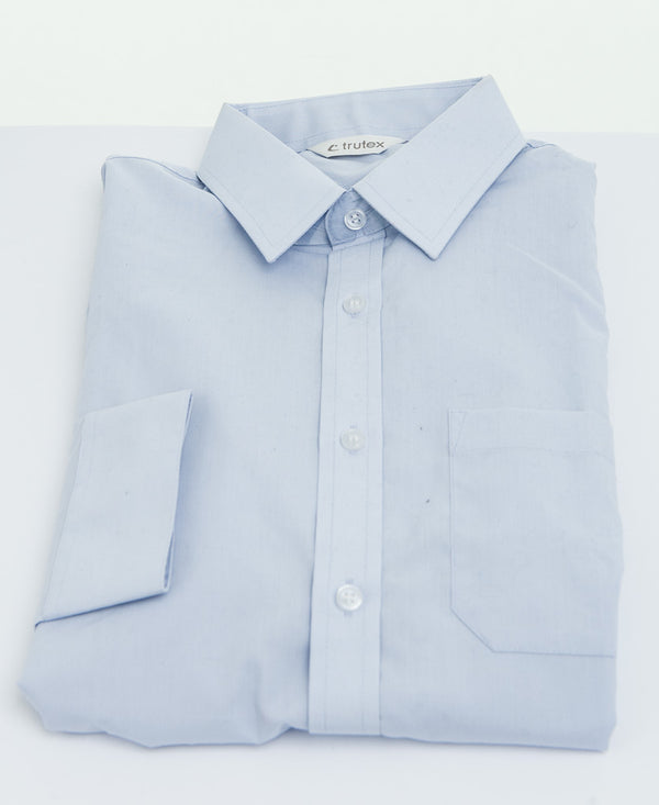 Blouse Long Sleeve Girls- Blue (Primary School)